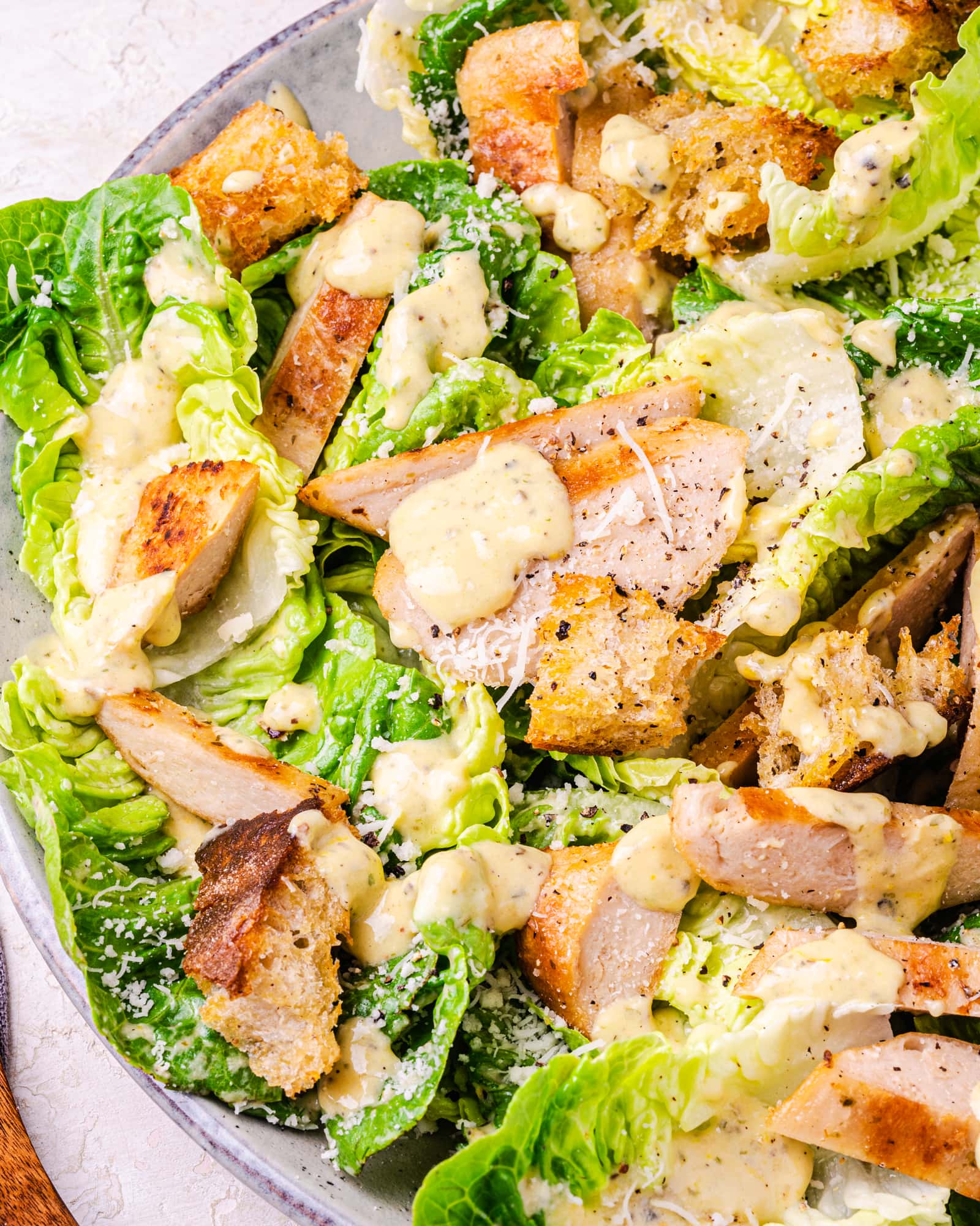 Vegan Caesar Salad School Night Vegan