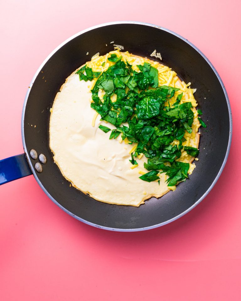 Vegan Omelette - School Night Vegan