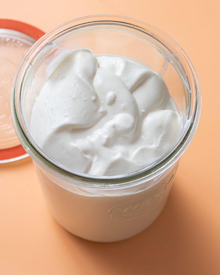 Vegan Sour Cream (No Cashews or Tofu!) - School Night Vegan
