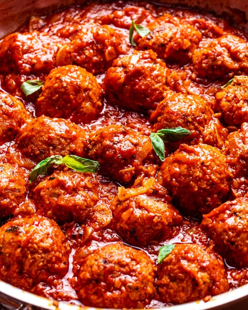 Vegan Meatballs - School Night Vegan