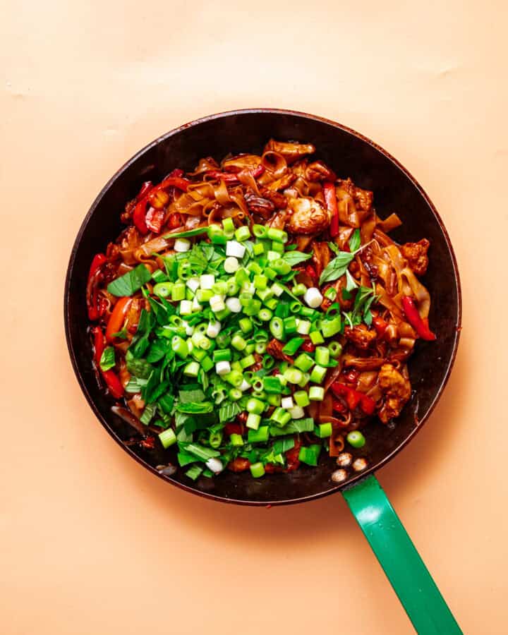 Easy Vegan Thai Drunken Noodles (Pad Kee Mao) - School Night Vegan